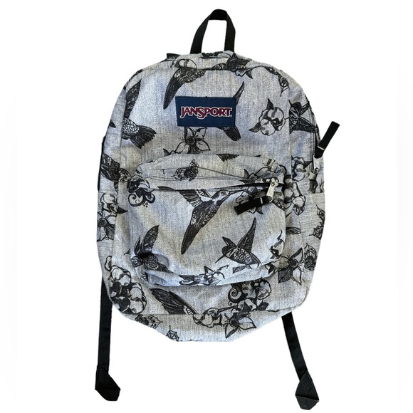Jansport | Accessories | Jansport Superbreak Hummingbird Grayblack ...